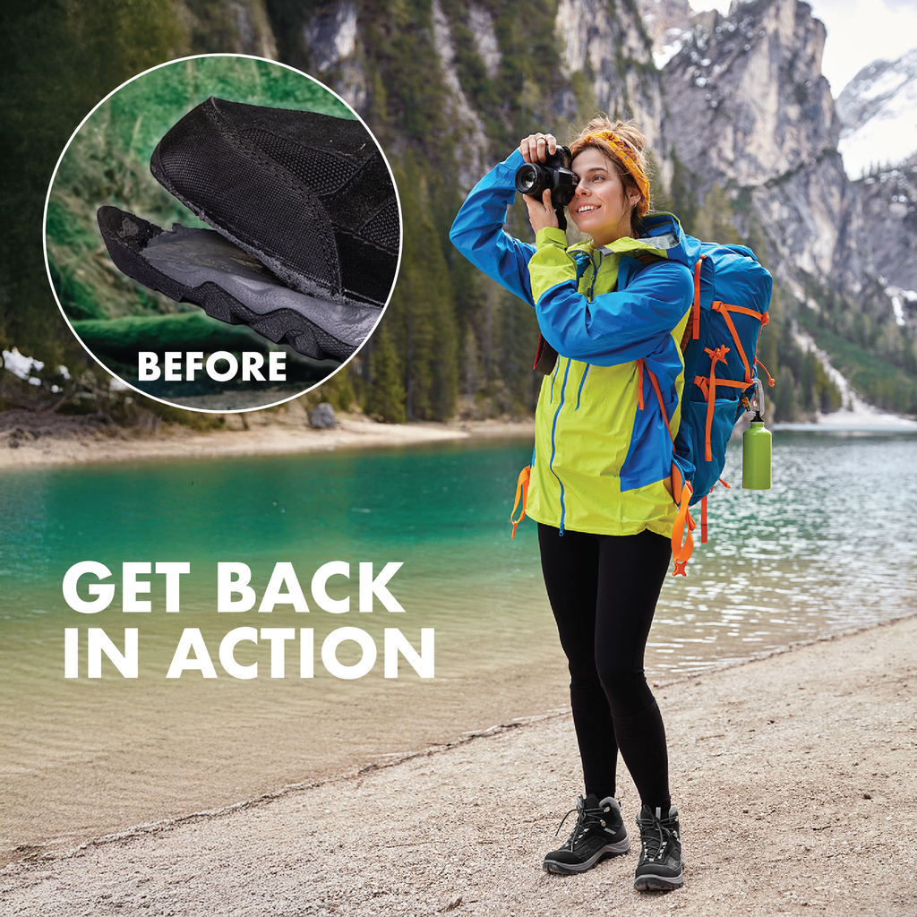 JobSite Boot Mender Glue - Shoe Glue Sole Repair - Clear, Instant Bond ...